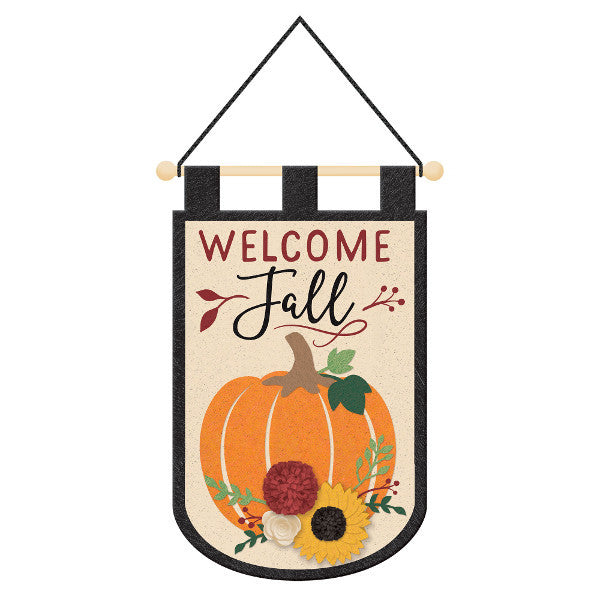 Welcome Fall Felt Banner – Party America
