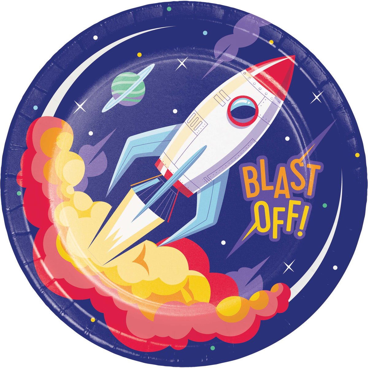 Space Adventure Lunch Plates 8ct – Party America