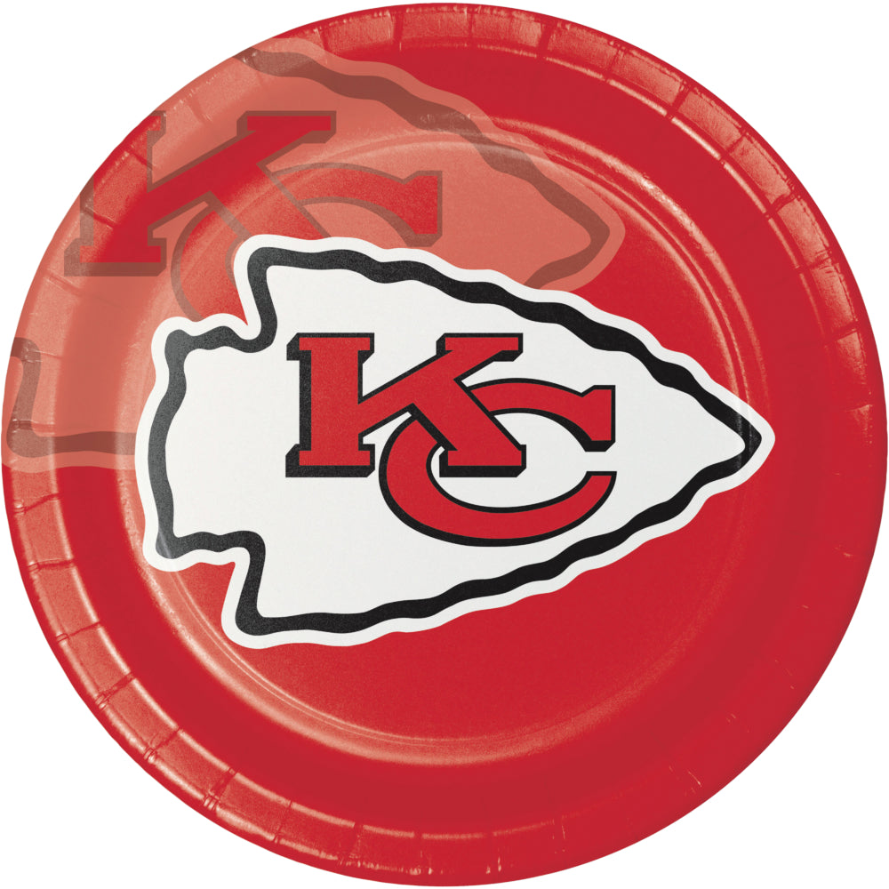 Kansas City Chiefs Lunch Plates 8ct – Party America