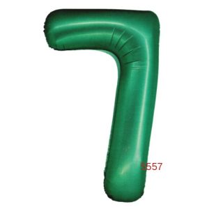 Jumbo Matte Mint Number 7 Balloon – Party America