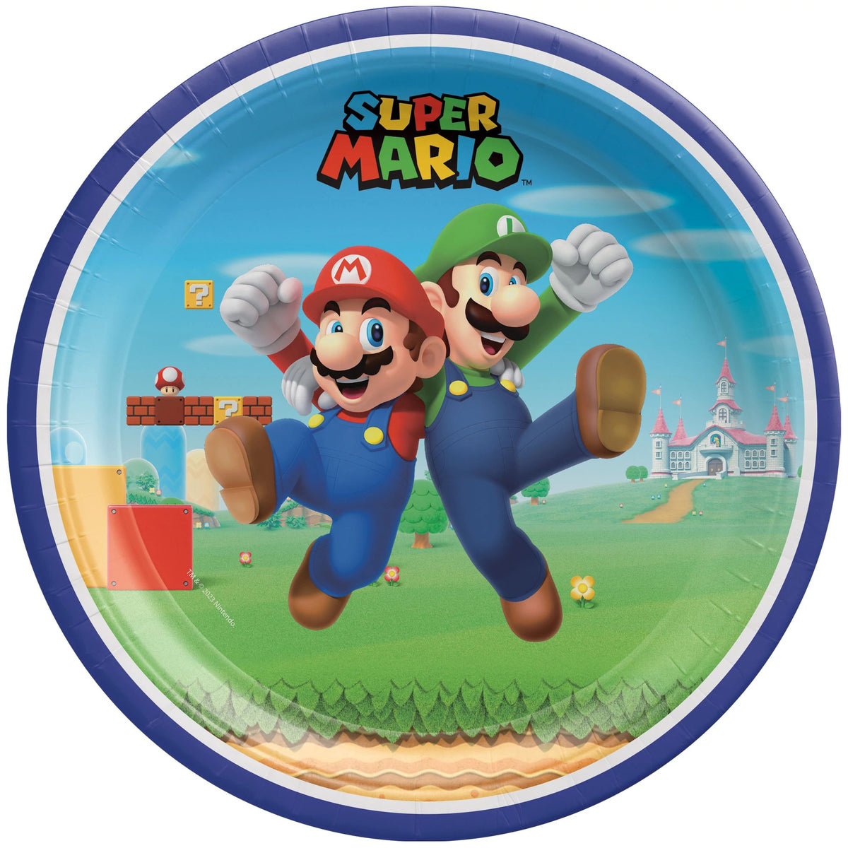 Super Mario Lunch Plates – Party America