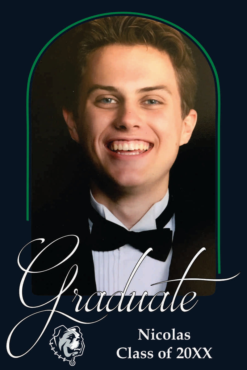 Harrison High School Graduation Easel Sign 24" x 36" GES01 – Party America