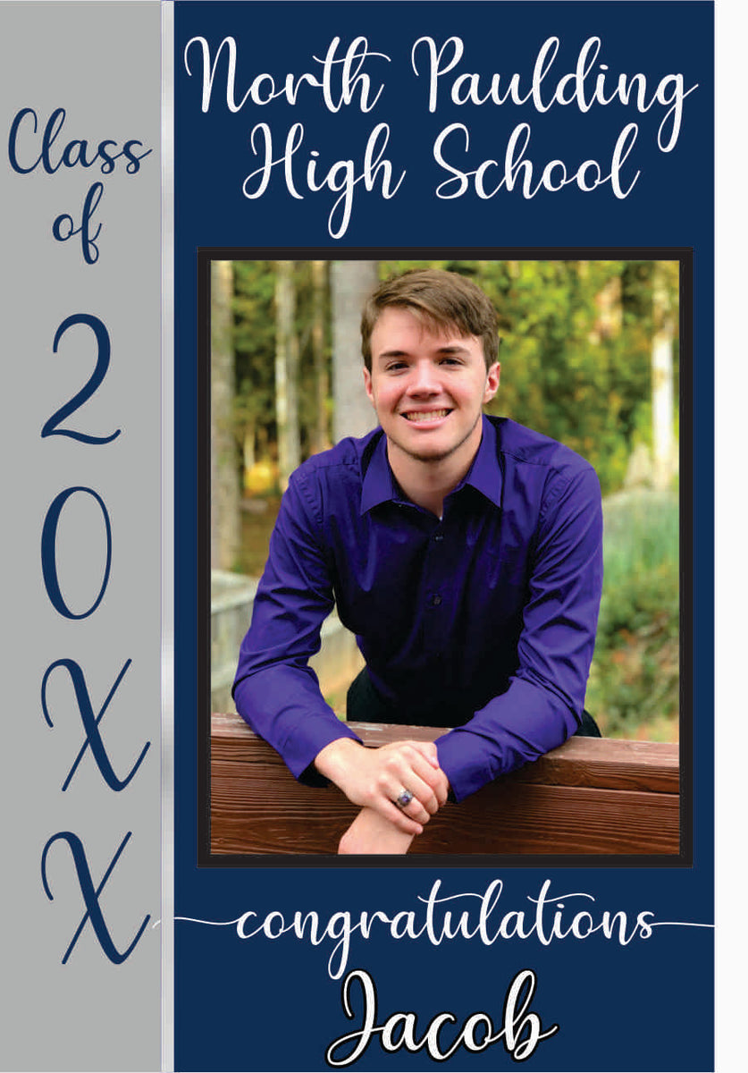 North Paulding High School Graduation Easel Sign 24" x 36" GES04 ...