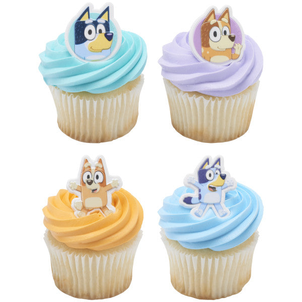 Bluey Cupcake Rings 12ct – Party America