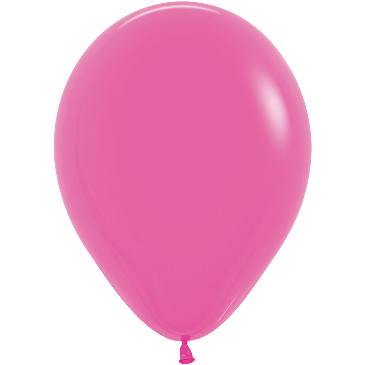 Inflated Fuchsia Latex Balloon – Party America
