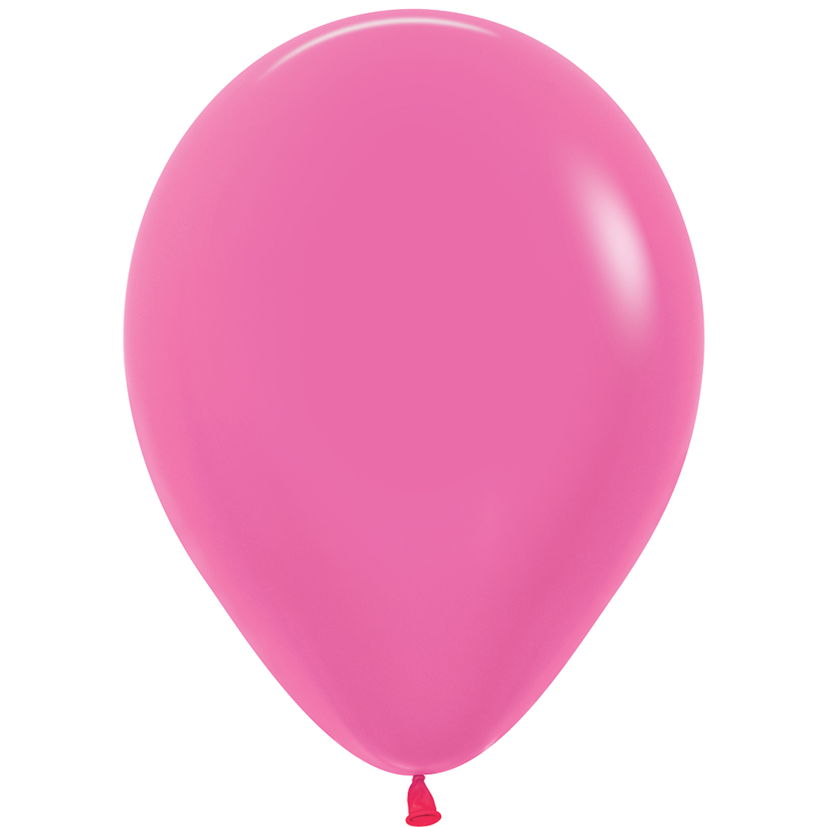 Inflated Neon Magenta Latex Balloon – Party America
