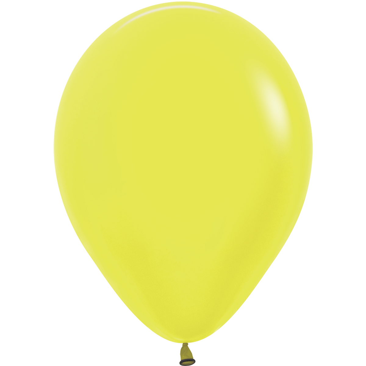 Inflated Neon Yellow Latex Balloon – Party America