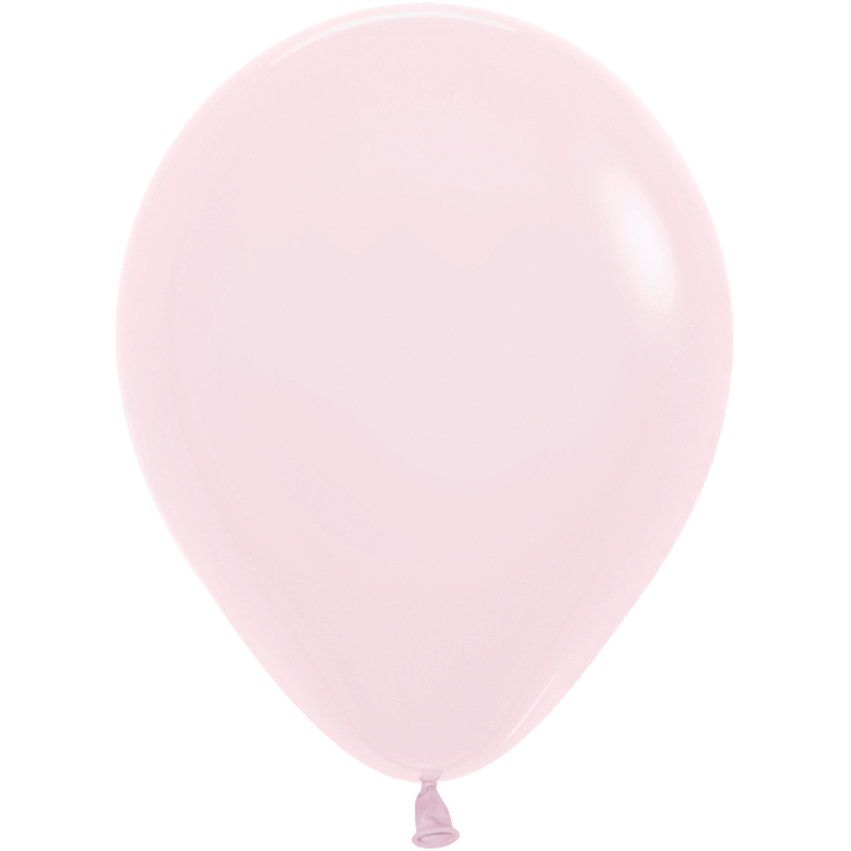Inflated Pastel Matte Pink Latex Balloon – Party America