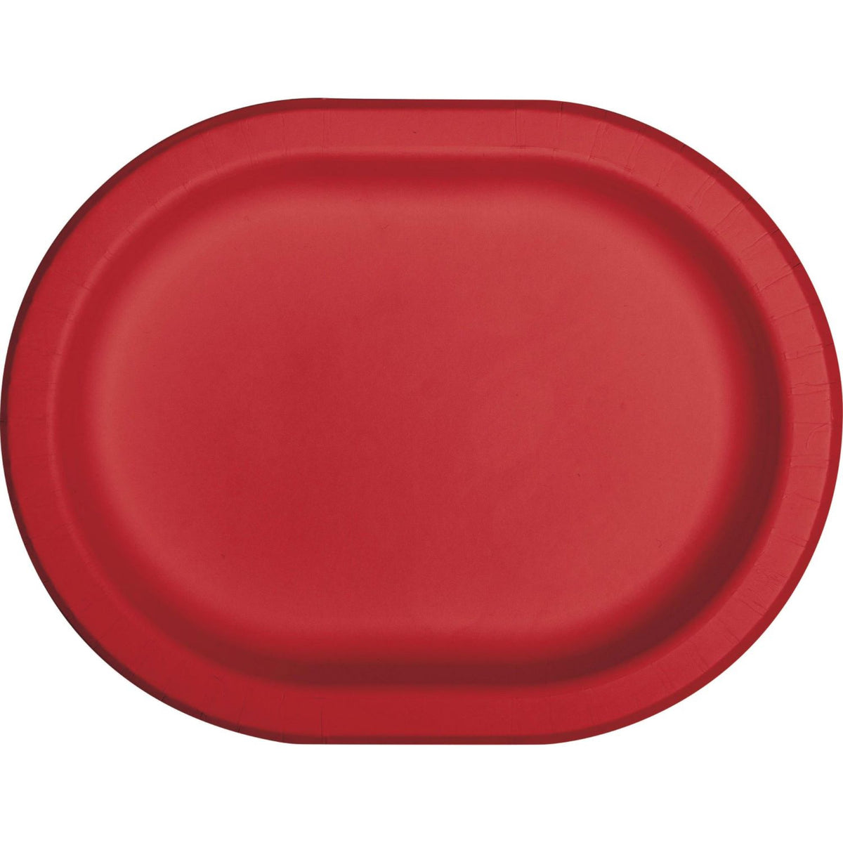 Red Oval Platters 8ct – Party America