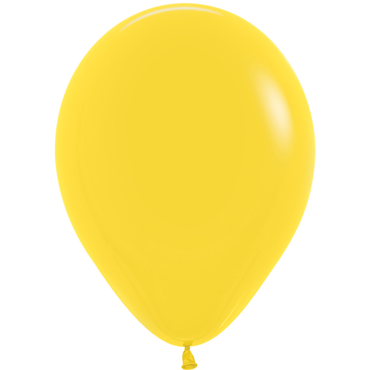 Inflated Yellow Latex Balloon – Party America