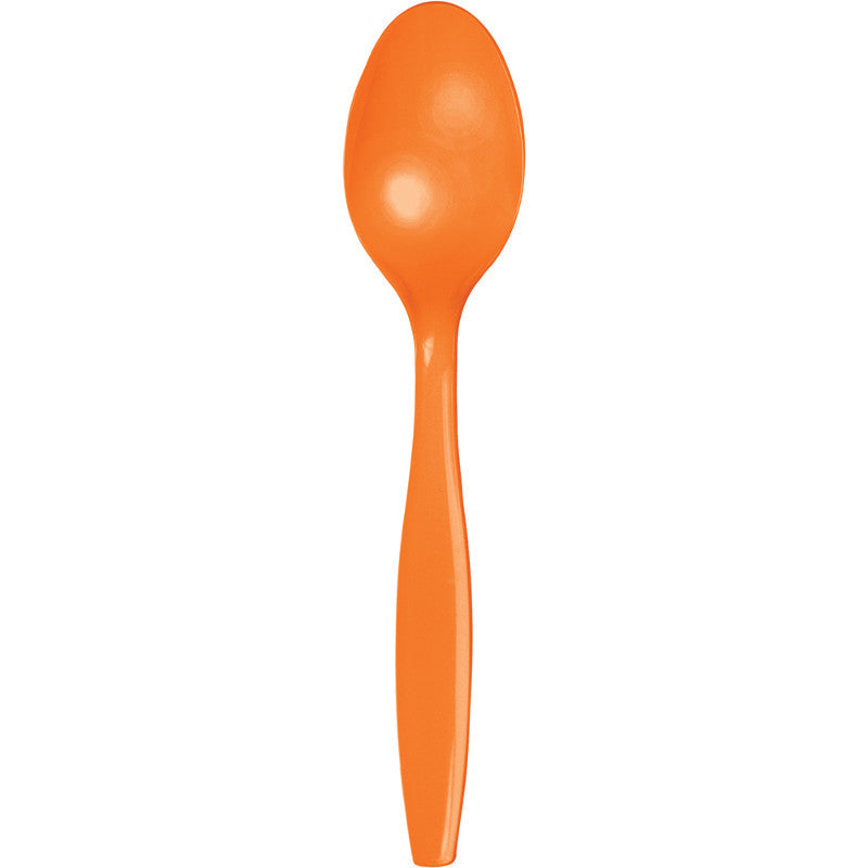 Orange Peel Plastic Spoons 48ct | Party Supplies, Decorations & Favors ...