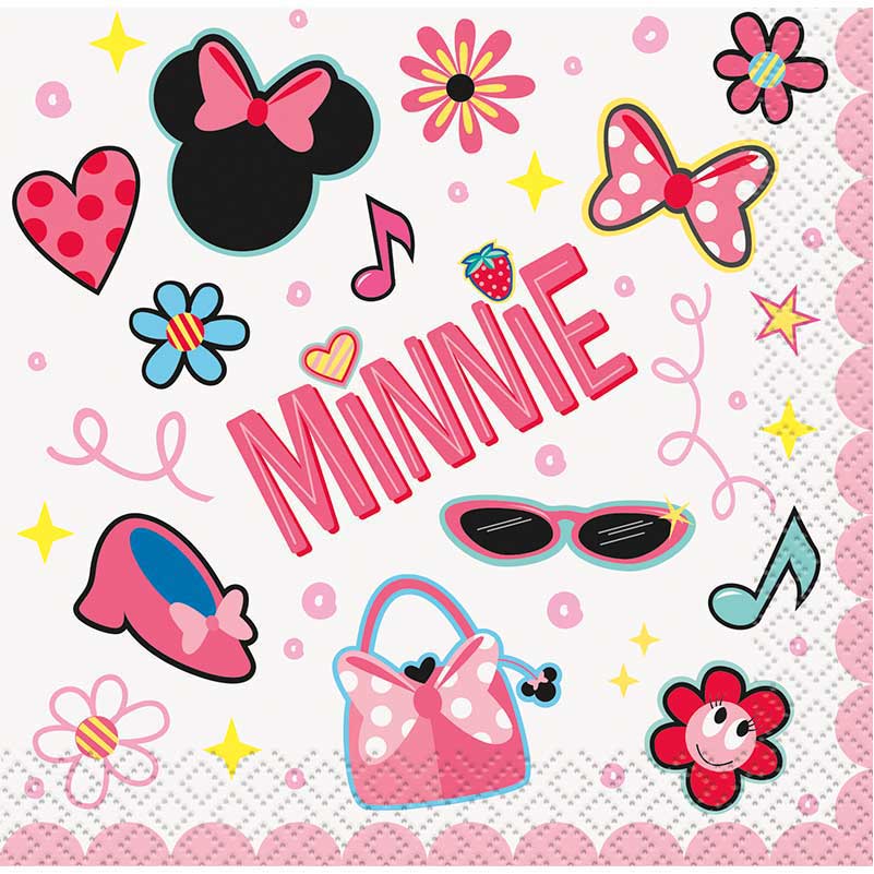 Minnie Mouse Beverage Napkins – Party America