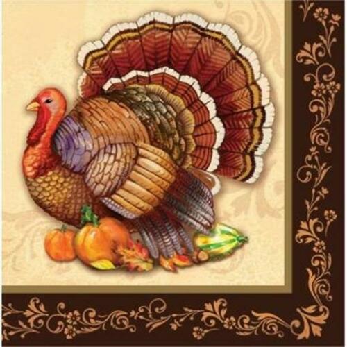 Thanksgiving Splendor Lunch Napkins – Party America